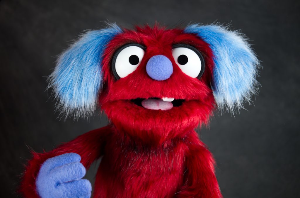 Red Monster Puppet • Chris Barlow Puppet Maker and Artist